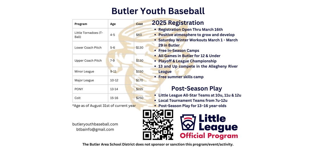 Home [www.butleryouthbaseball.com]